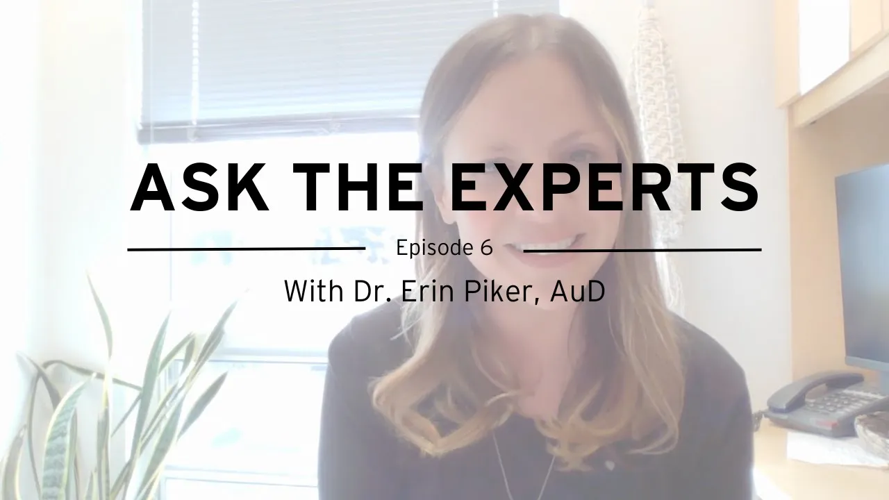 Ask the Experts: Vestibular Audiology with Dr. Erin Piker - Vestibular ...